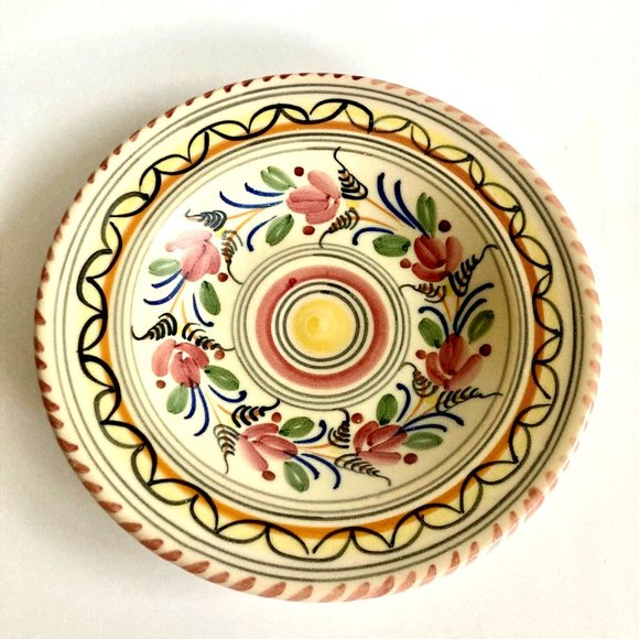 Talavera | Accents | Vintage Spanish Talavera Pottery Plated Bowl ...